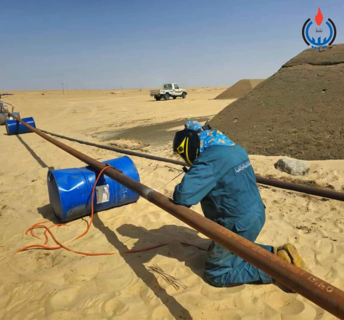 AGOCO replaces old pipeline in Nafoura field - Libya Energy